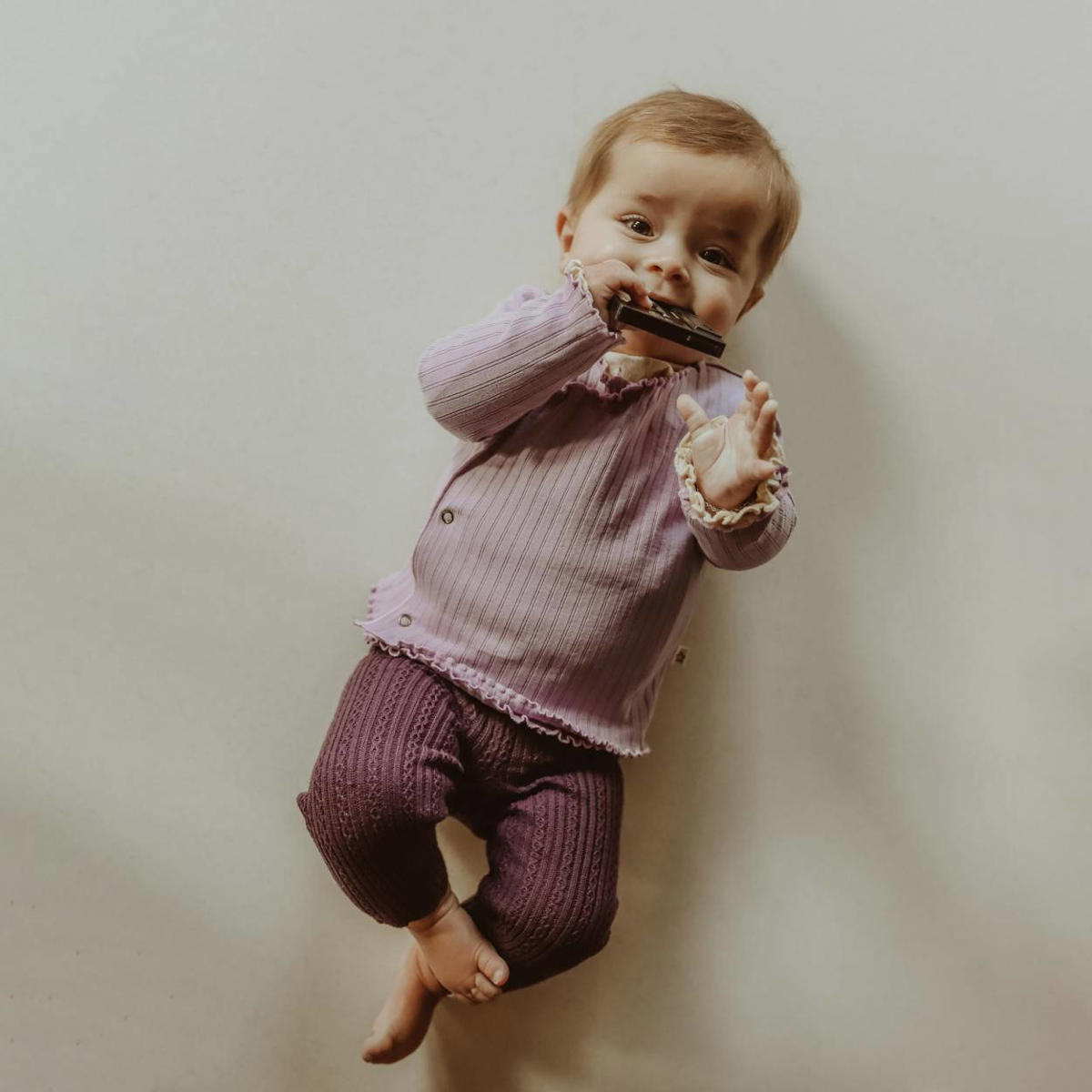 Your Wishes baby longsleeve Jinan lila | kleertjes.com