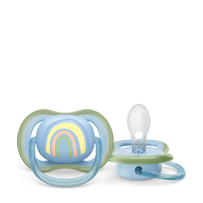 Philips AVENT Ultra Air Fopspeen 0-6M 2 stuks SCF085/58 | kleertjes.com