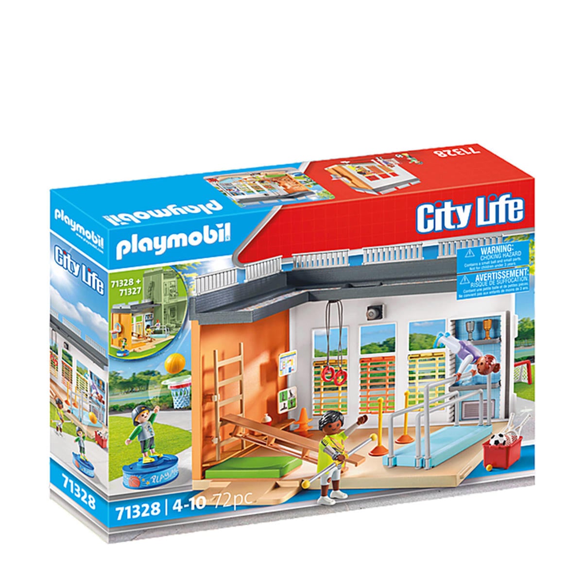 Playmobil City Life School gymlokaal - 71328 | kleertjes.com