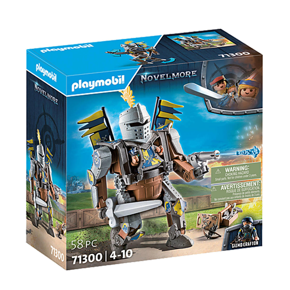 Playmobil Novelmore Gevechtsrobot - 71300 | kleertjes.com
