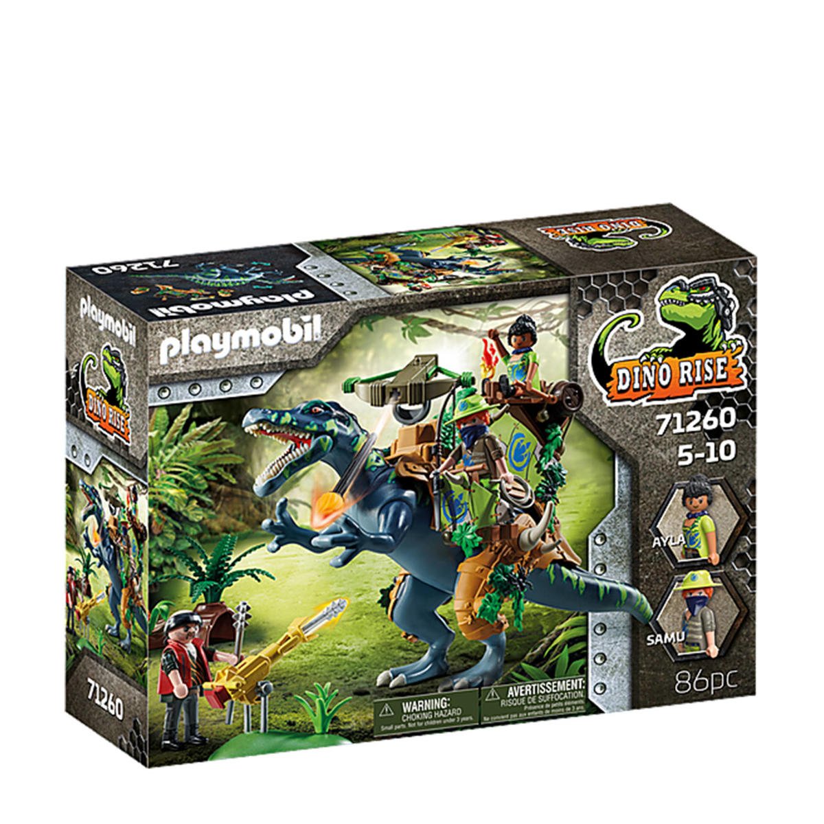 Playmobil Dino Rise Spinosaurus - 71260 | kleertjes.com