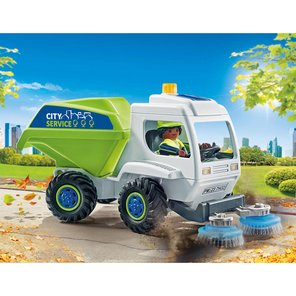 Playmobil City Action Straatveger - 71432 | kleertjes.com