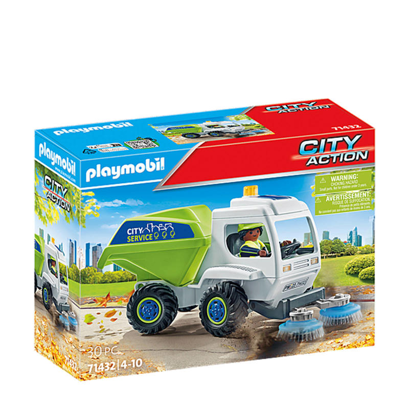 Playmobil City Action Straatveger - 71432 | kleertjes.com