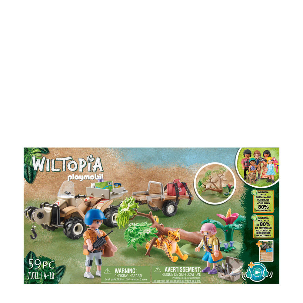 Playmobil Wiltopia Dierenreddingsquad - 71011 | kleertjes.com