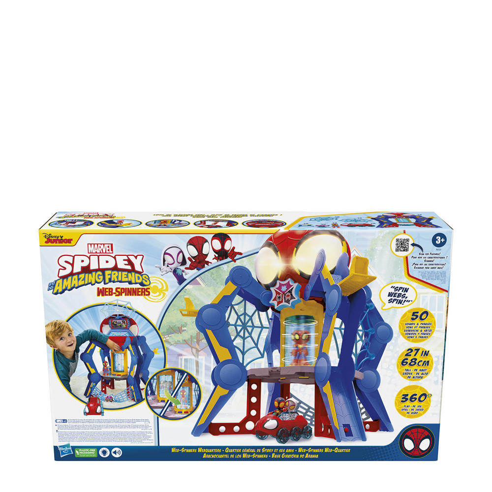 Marvel Spidey and His Amazing Friends Web-Spinners Webquarters ...