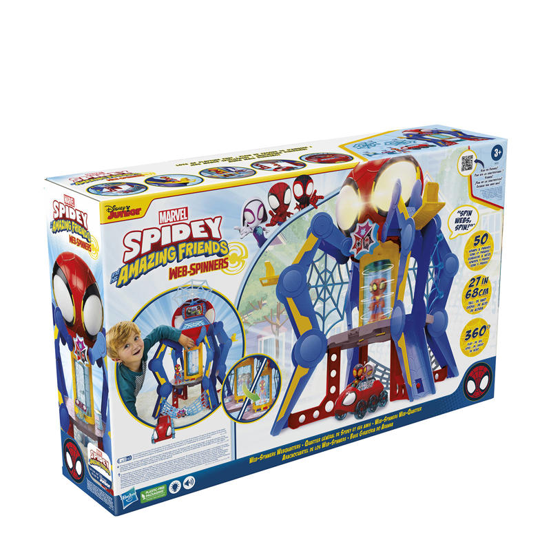 Marvel Spidey and His Amazing Friends Web-Spinners Webquarters ...