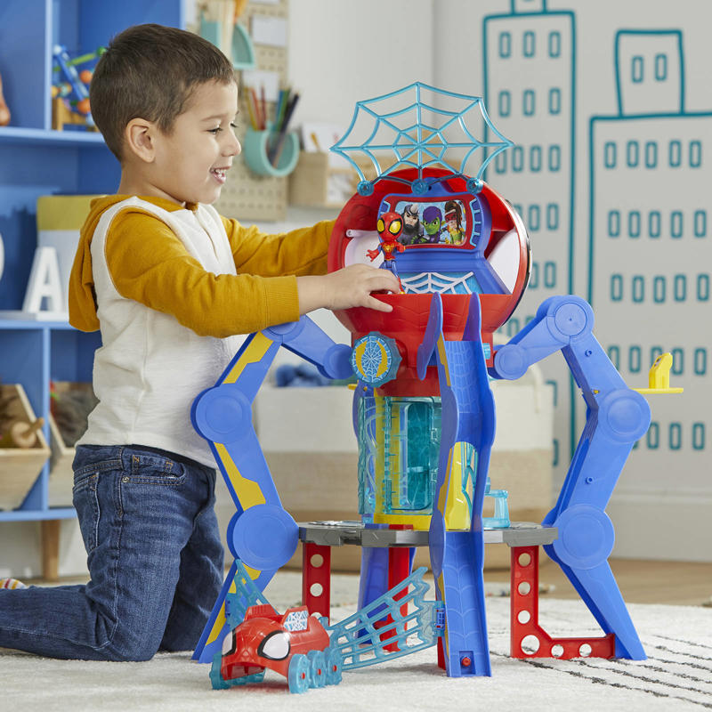 Marvel Spidey and His Amazing Friends Web-Spinners Webquarters ...