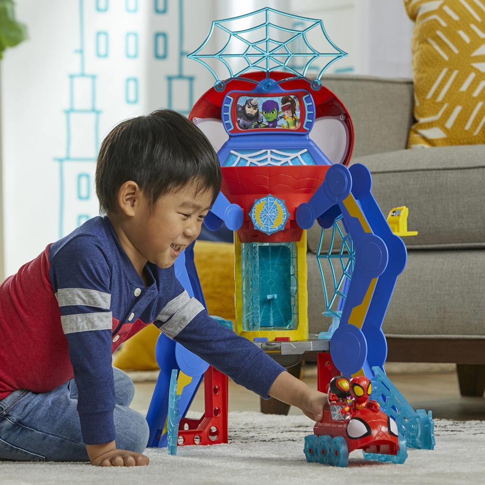 Marvel Spidey and His Amazing Friends Web-Spinners Webquarters ...