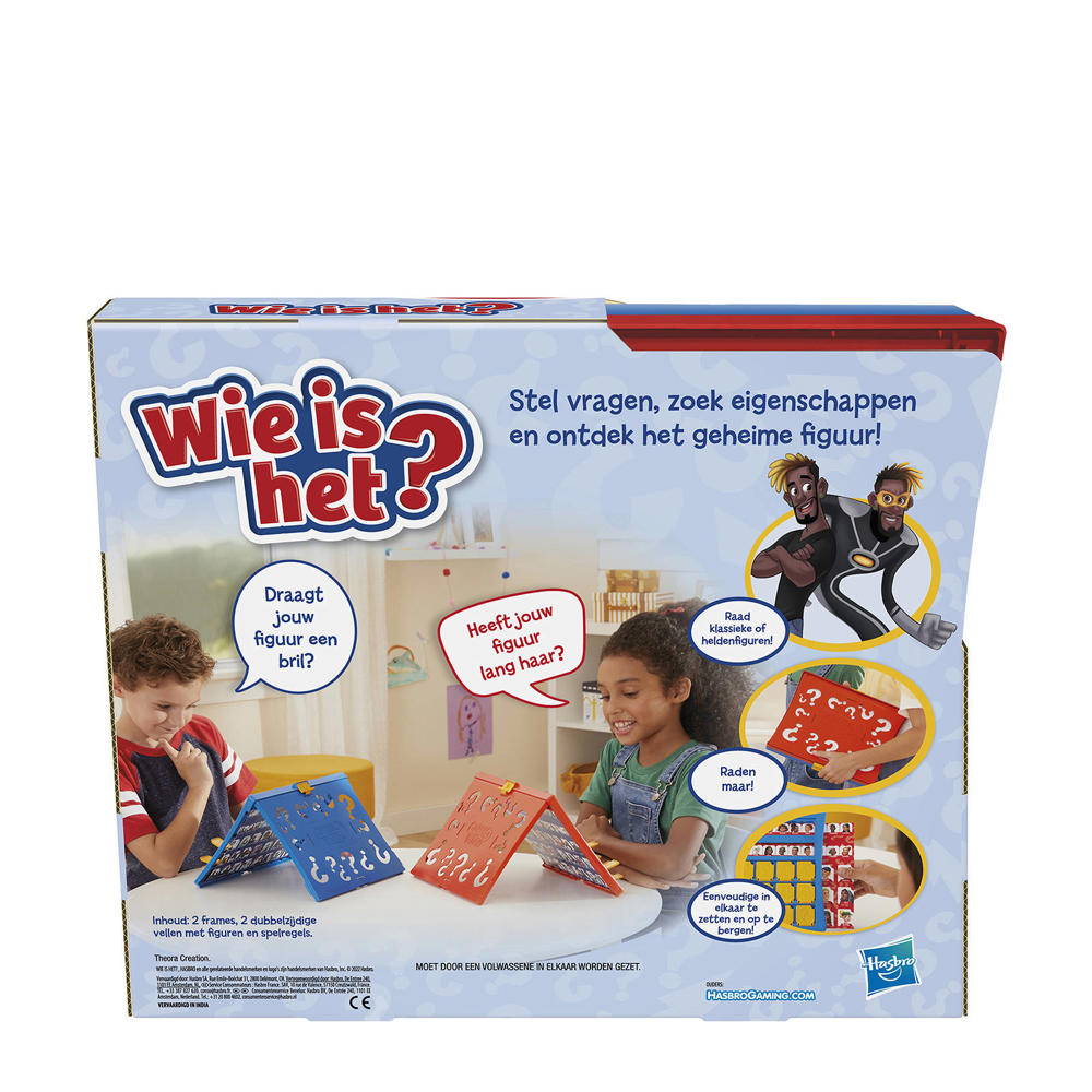 Hasbro Gaming Wie is het? kopen? | Morgen in huis | kleertjes.com