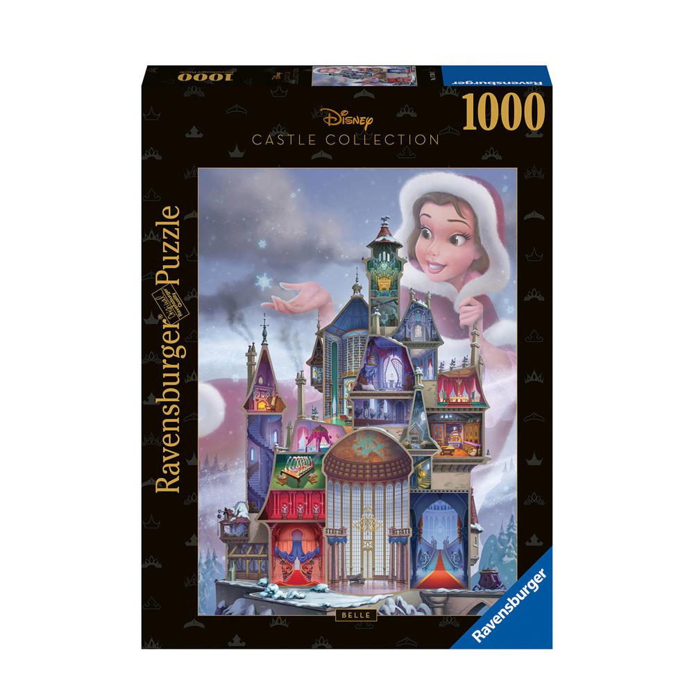 Ravensburger disney castles belle legpuzzel 1000 stukjes | kleertjes.com
