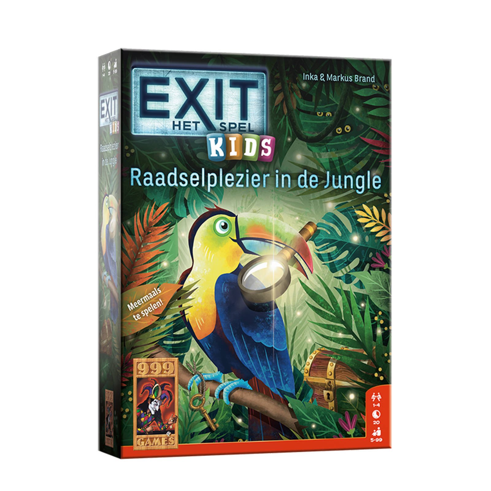 999 Games EXIT - Kids Raadselplezier in de Jungle | kleertjes.com