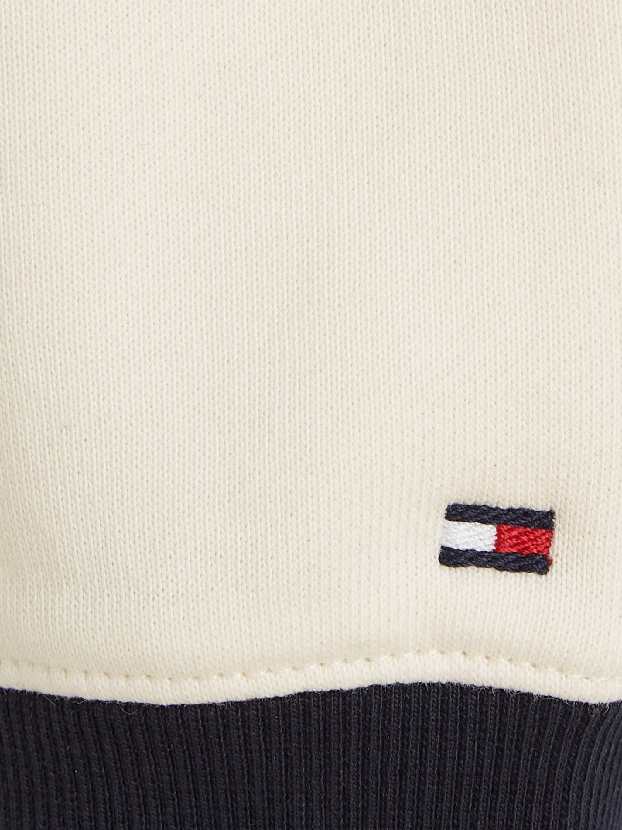 Tommy Hilfiger Bomberjack Met Logo Zwartbeigeblauw