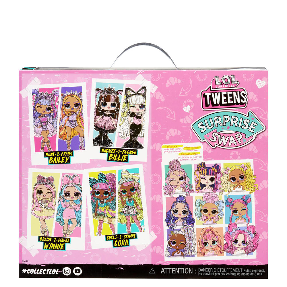 L.O.L. Surprise! Tweens Surprise Swap modepop - Bronze-2-Blonde Billie | kleertjes.com