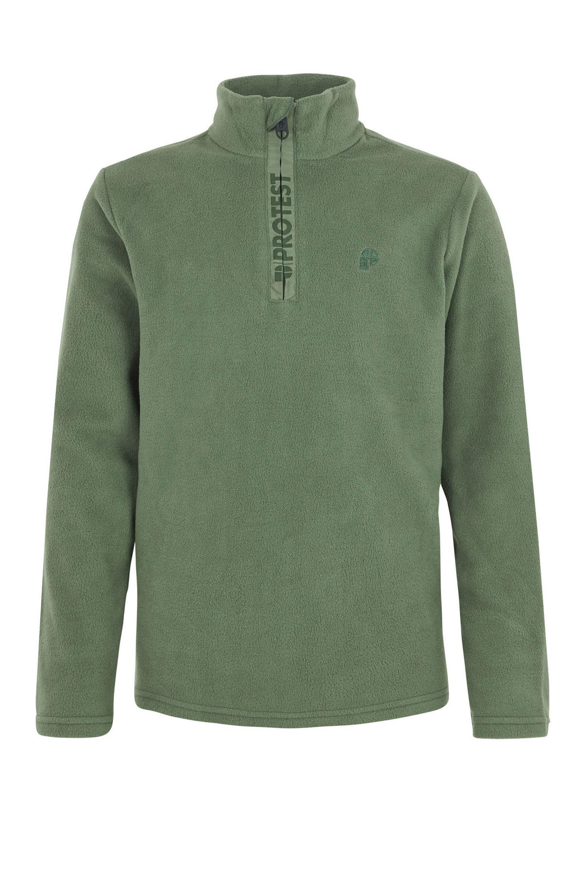Protest fleece skipully Perfecty Jr olijfgroen | kleertjes.com