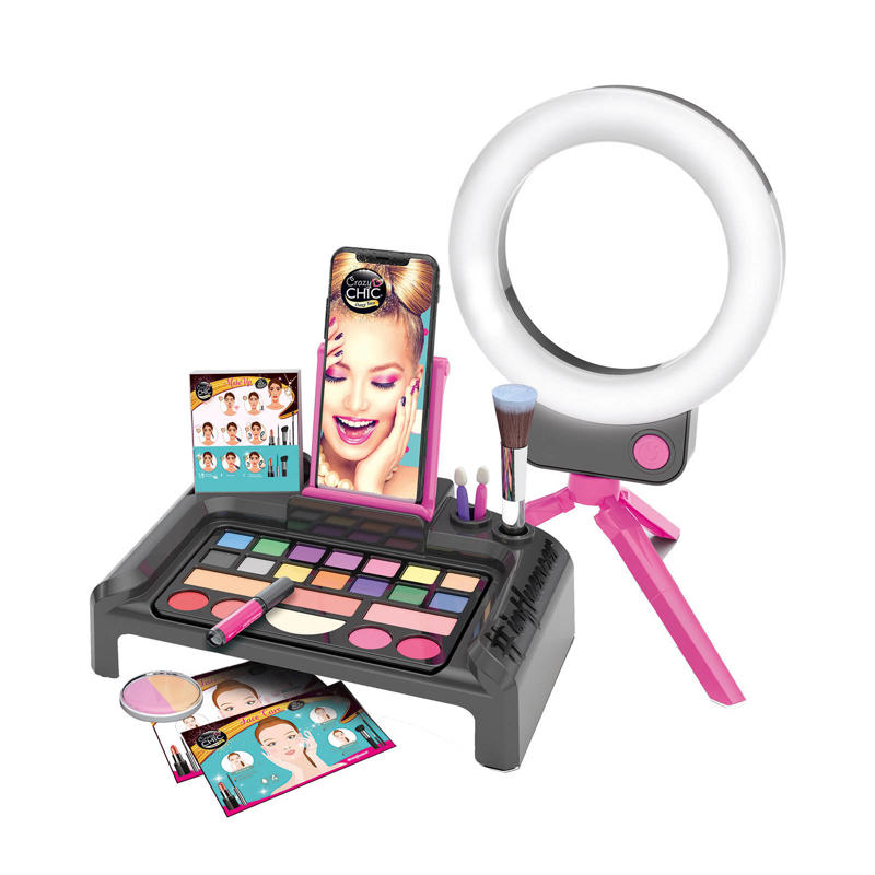 Clementoni Crazy Chic Make Up Studio | kleertjes.com