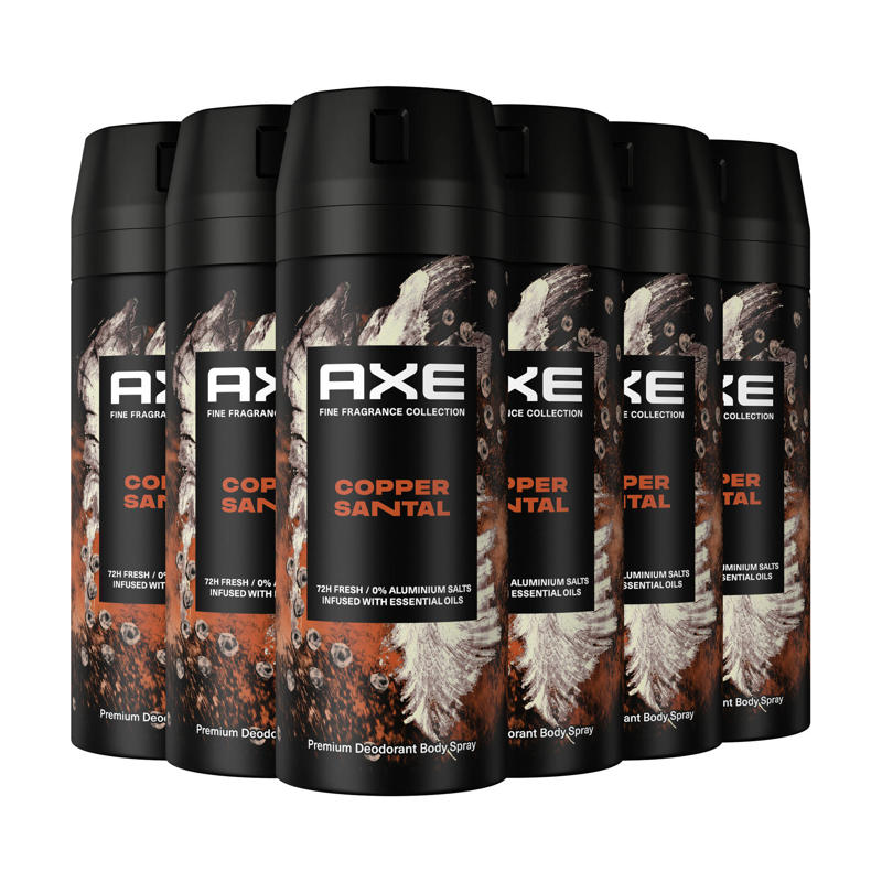 Axe Fine Fragrance Collection Copper Santal premium deodorant bodyspray ...