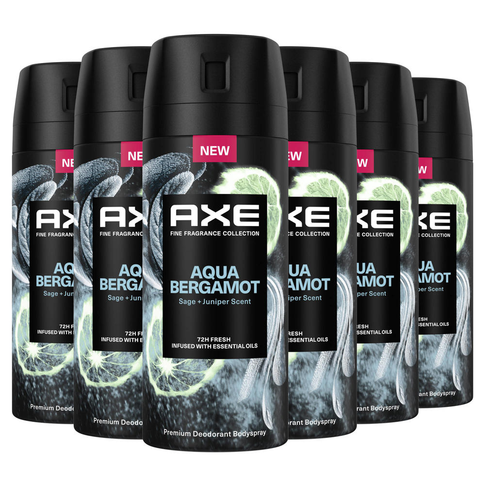 Axe Fine Fragrance Collection Aqua Bergamot premium deodorant bodyspray ...