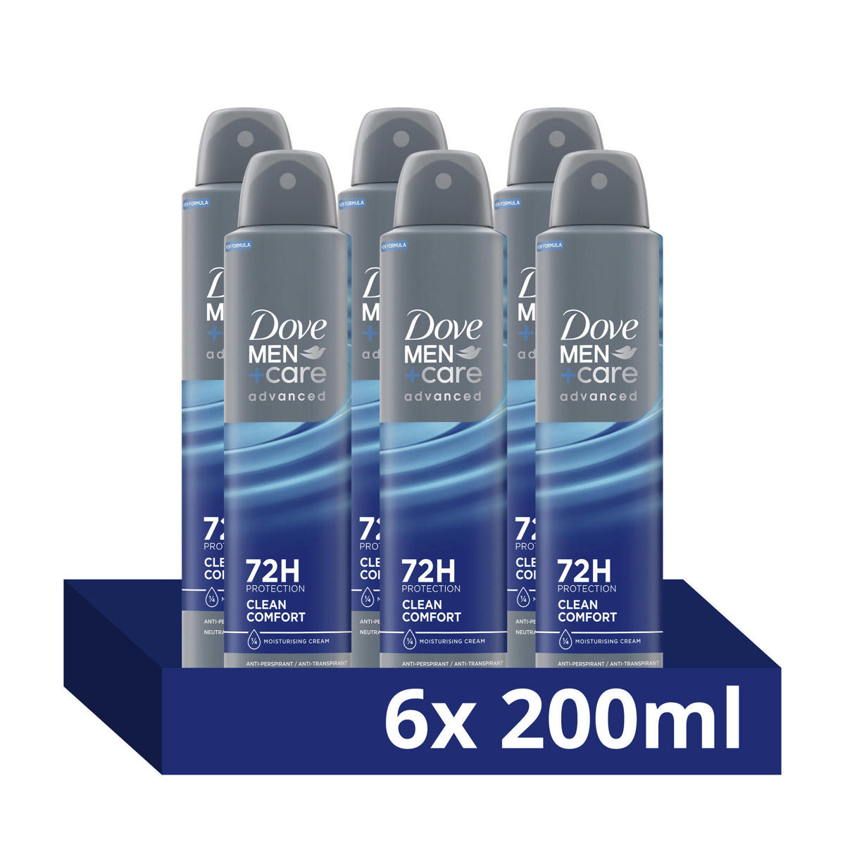Dove Men+Care Advanced Clean Comfort anti-transpirant deodorant spray ...