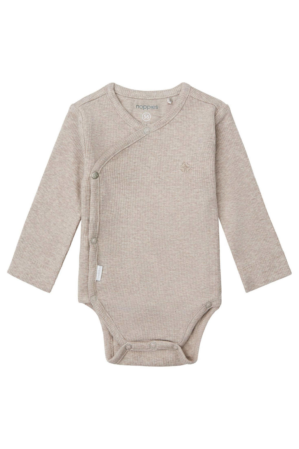Noppies baby newborn romper Nino van katoen | kleertjes.com