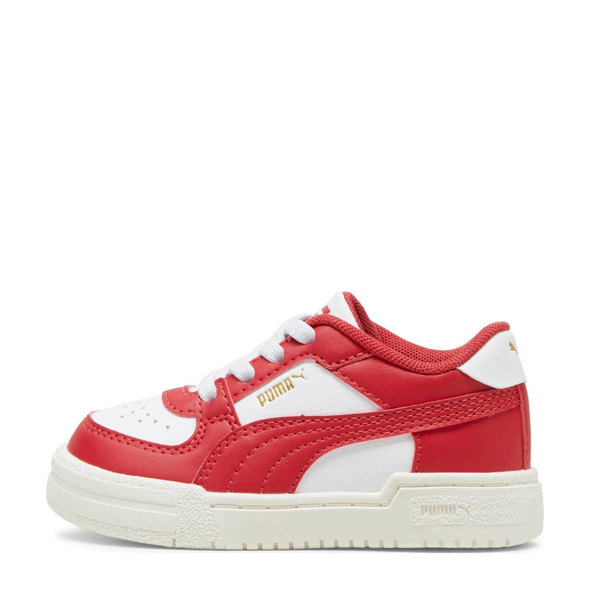 Puma California Pro sneakers wit/rood | kleertjes.com