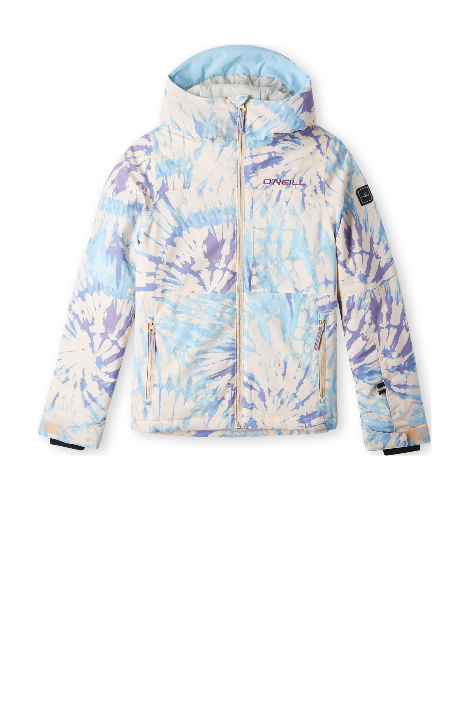O'Neill ski-jack Lite Printed lichtroze/lila/lichtblauw | kleertjes.com