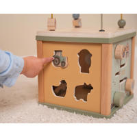 Little Dutch Little Farm Houten Activiteitenkubus | kleertjes.com