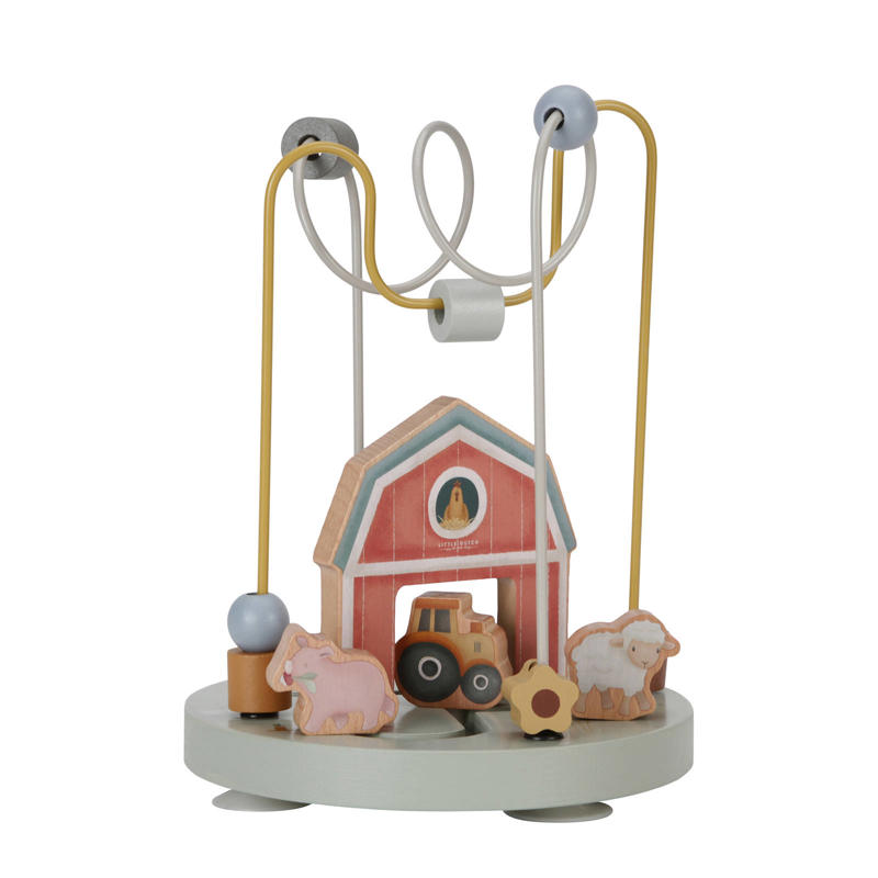 Little Dutch Activiteitenspiraal Little Farm FSC | kleertjes.com