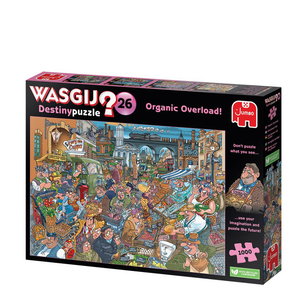 Wasgij destiny 26 barstensvol bio! legpuzzel 1000 stukjes | kleertjes.com