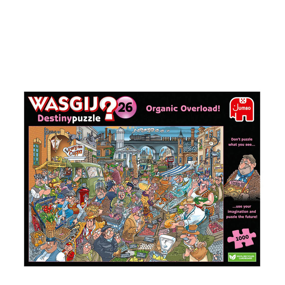 Wasgij destiny 26 barstensvol bio! legpuzzel 1000 stukjes | kleertjes.com