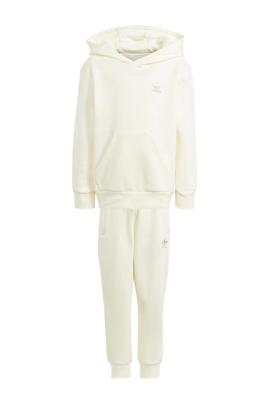 adidas Originals Adicolor joggingpak ecru | kleertjes.com