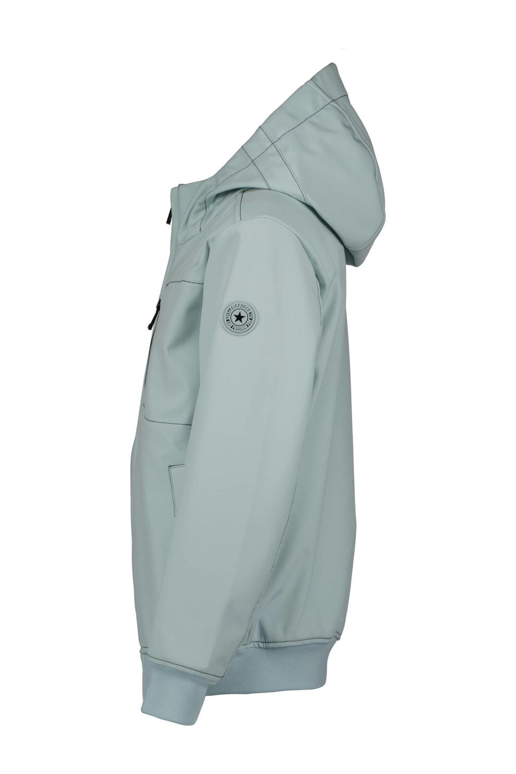 Airforce softshell jas zomer blauw | kleertjes.com