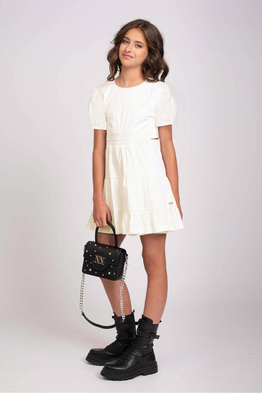 NIK&NIK jurk Kira offwhite kopen? | Morgen in huis | kleertjes.com