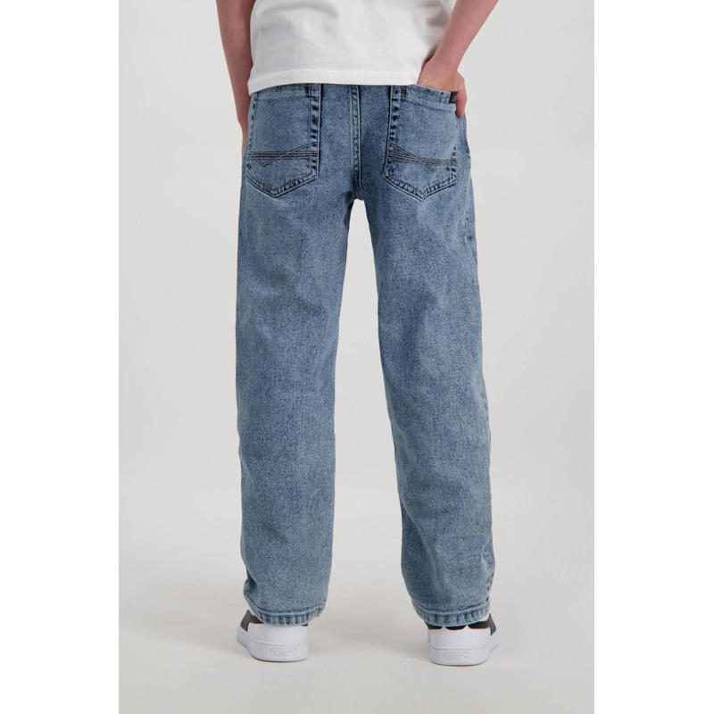 Cars wide leg jeans GARWELL stone used | kleertjes.com