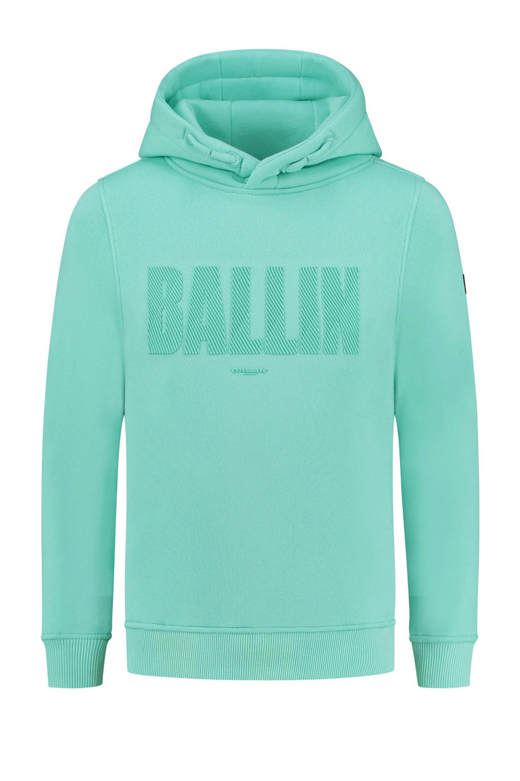 Ballin hoodie met tekst lichtblauw | kleertjes.com