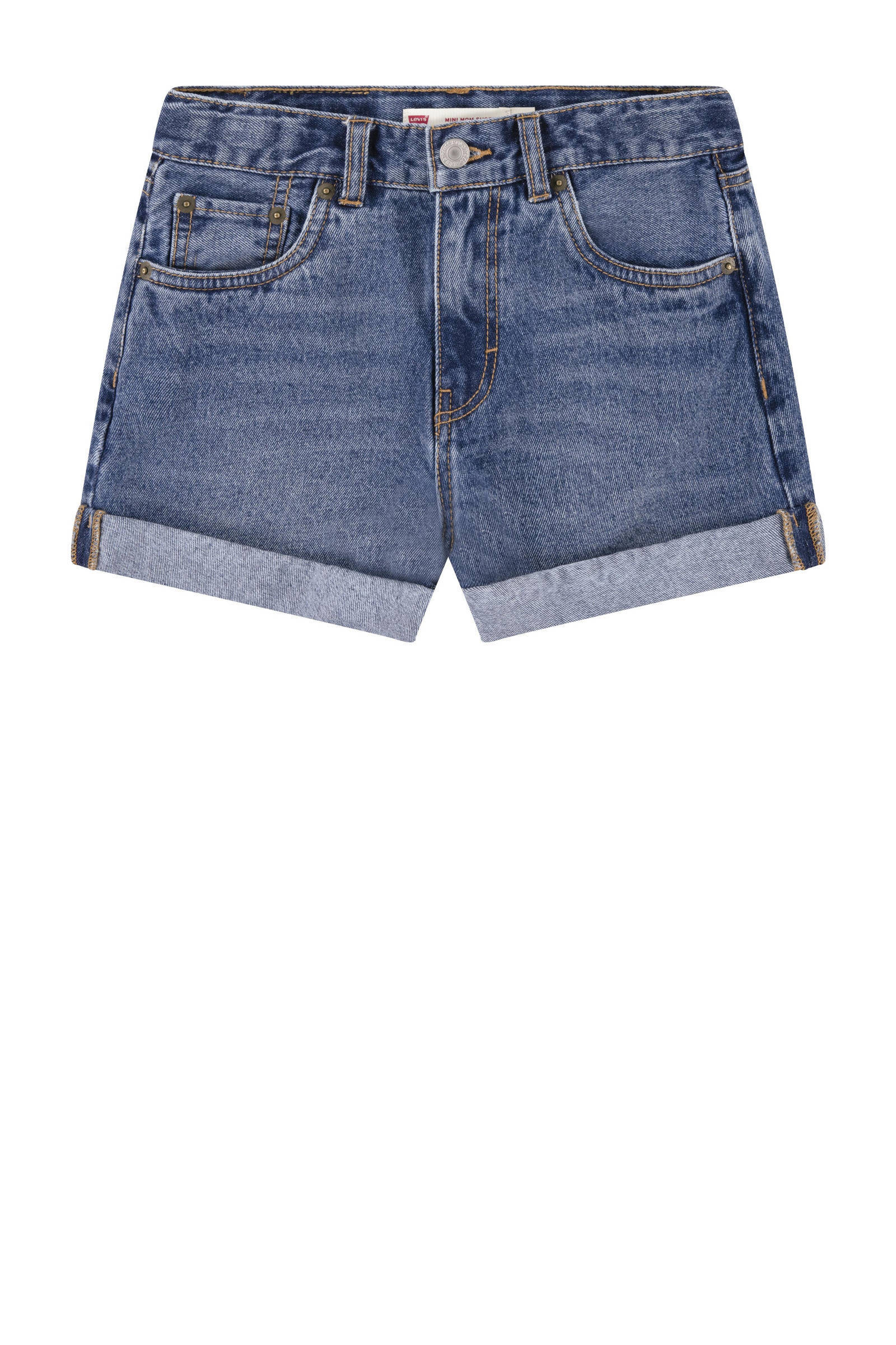Levi's Kids mom denim short pinky promise | kleertjes.com