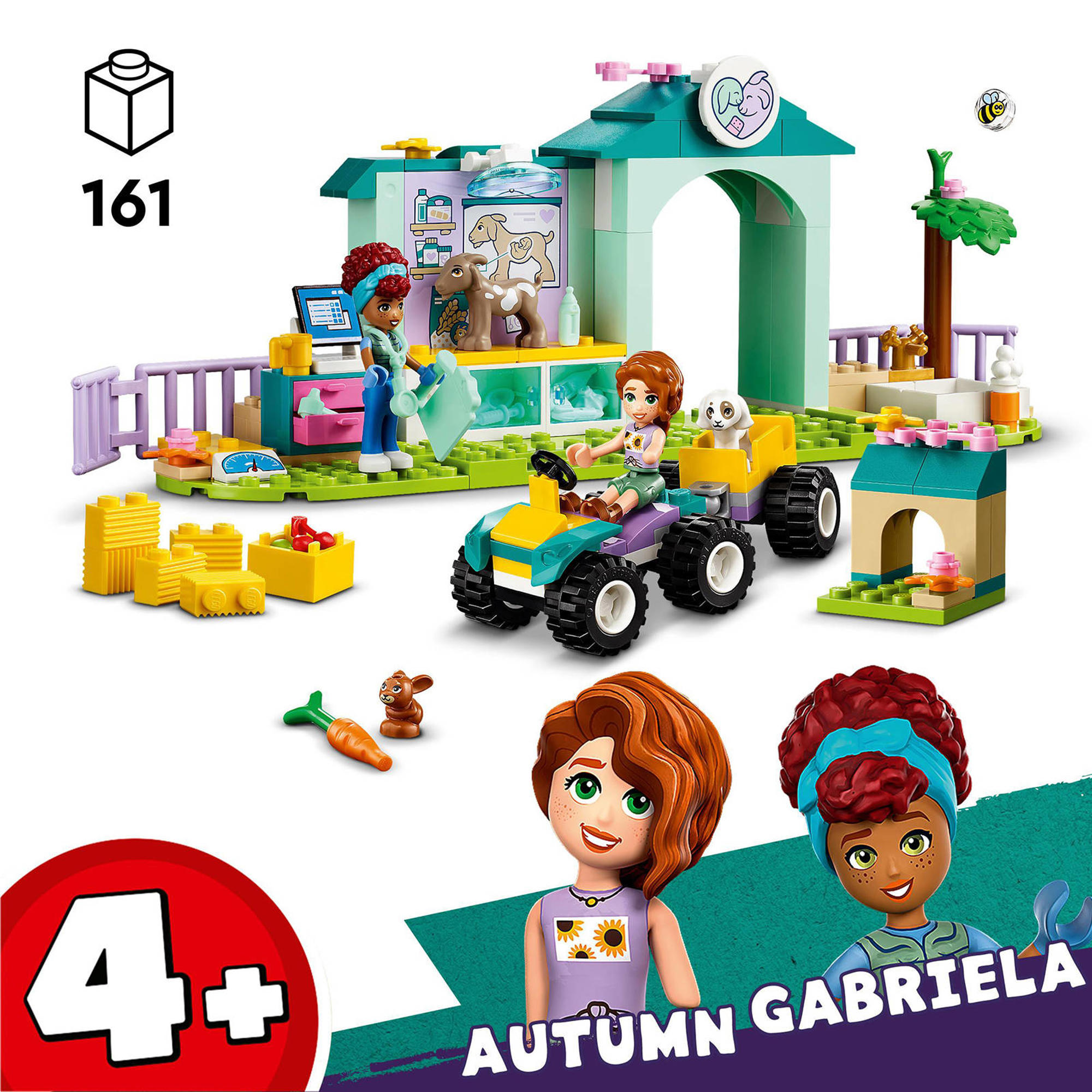 LEGO Friends Boerderijdierenkliniek 42632 | kleertjes.com