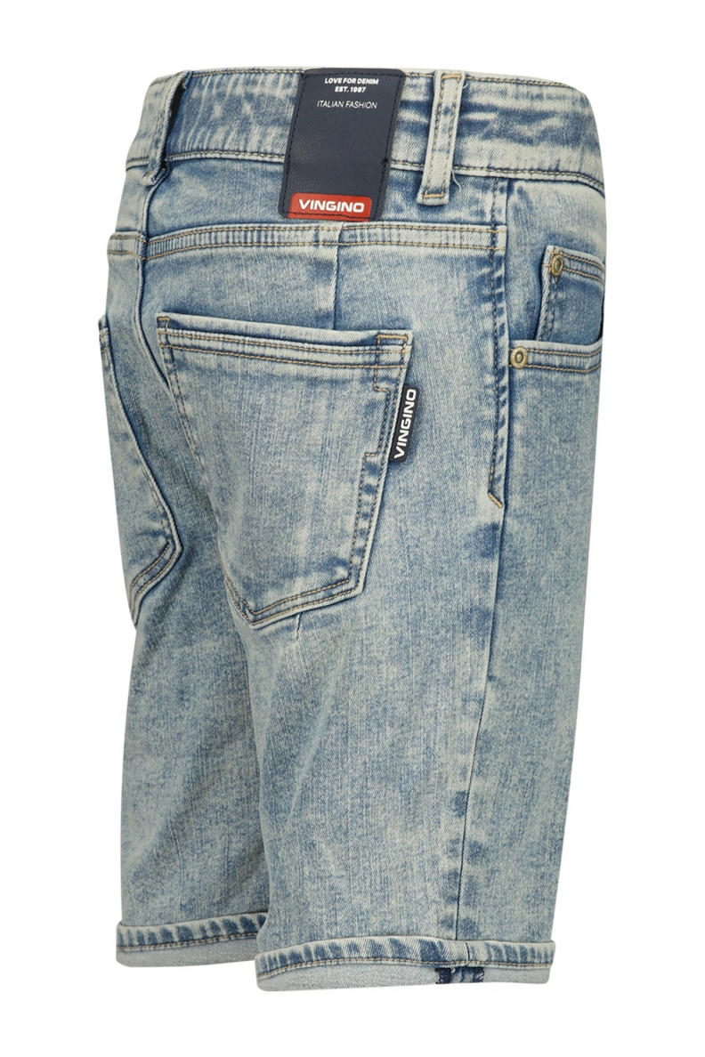 Vingino denim short Capo light vintage | kleertjes.com