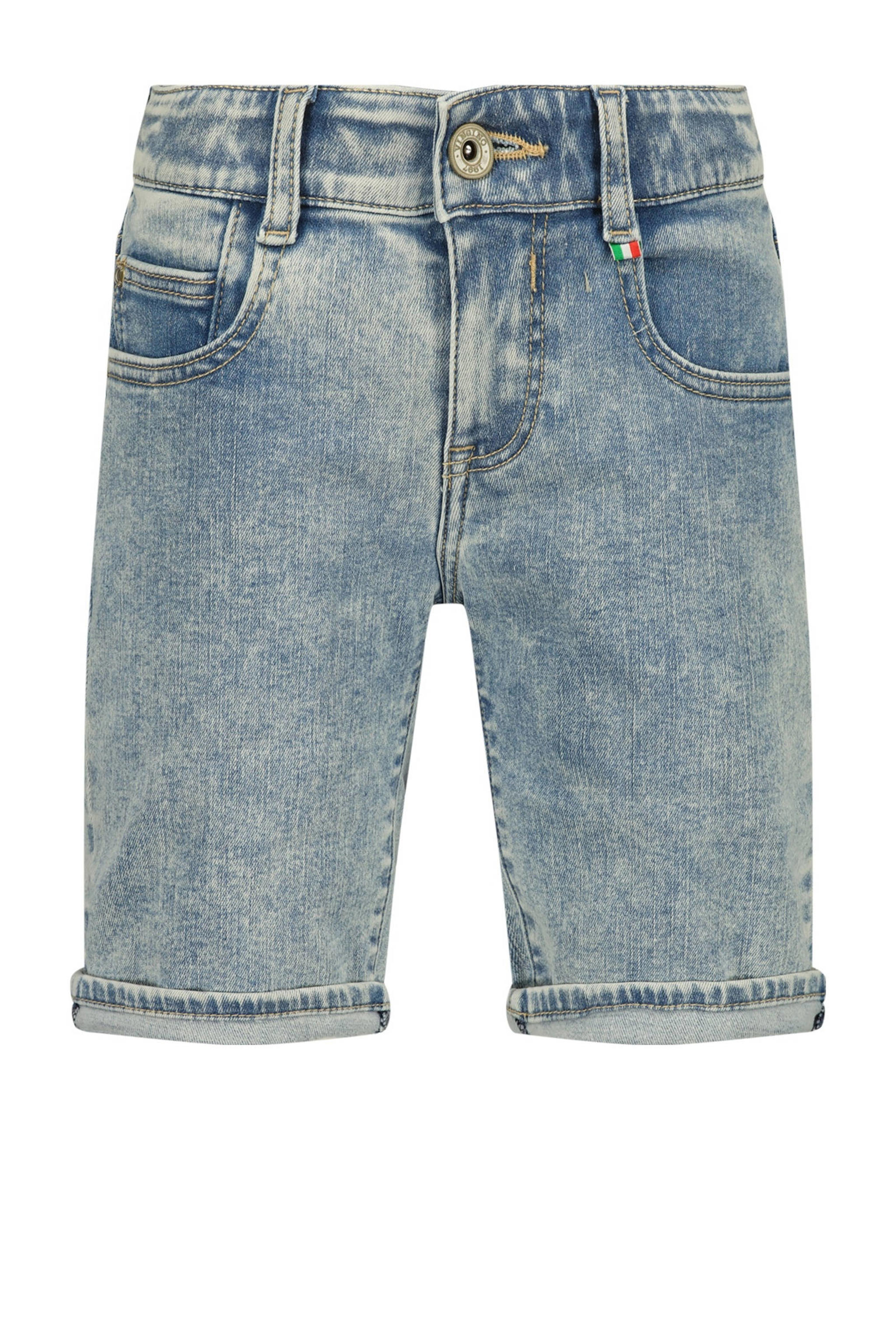 Vingino denim short Capo light vintage | kleertjes.com
