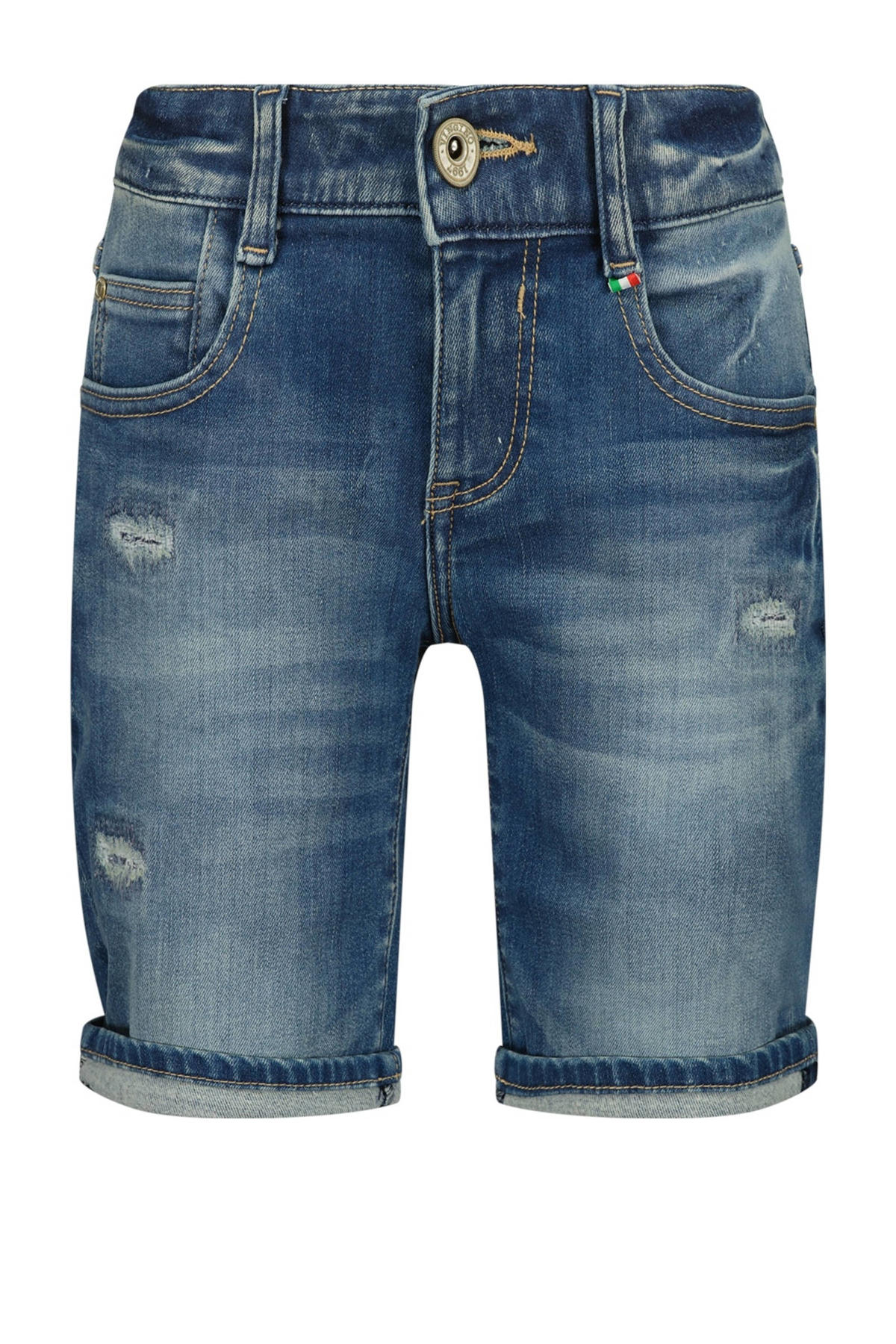 Vingino denim short Capo cruziale blue | kleertjes.com