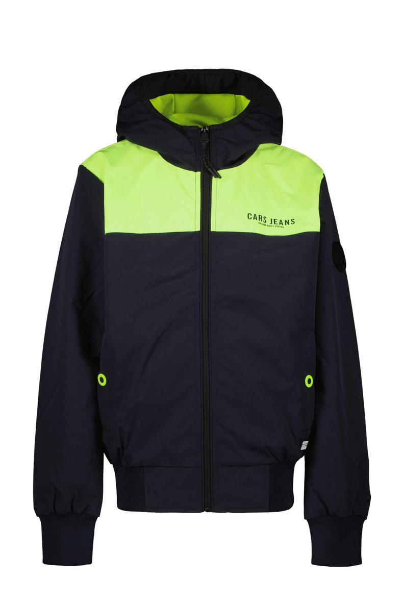 Cars softshell jas zomer DAIZER donkerblauw/groen | kleertjes.com