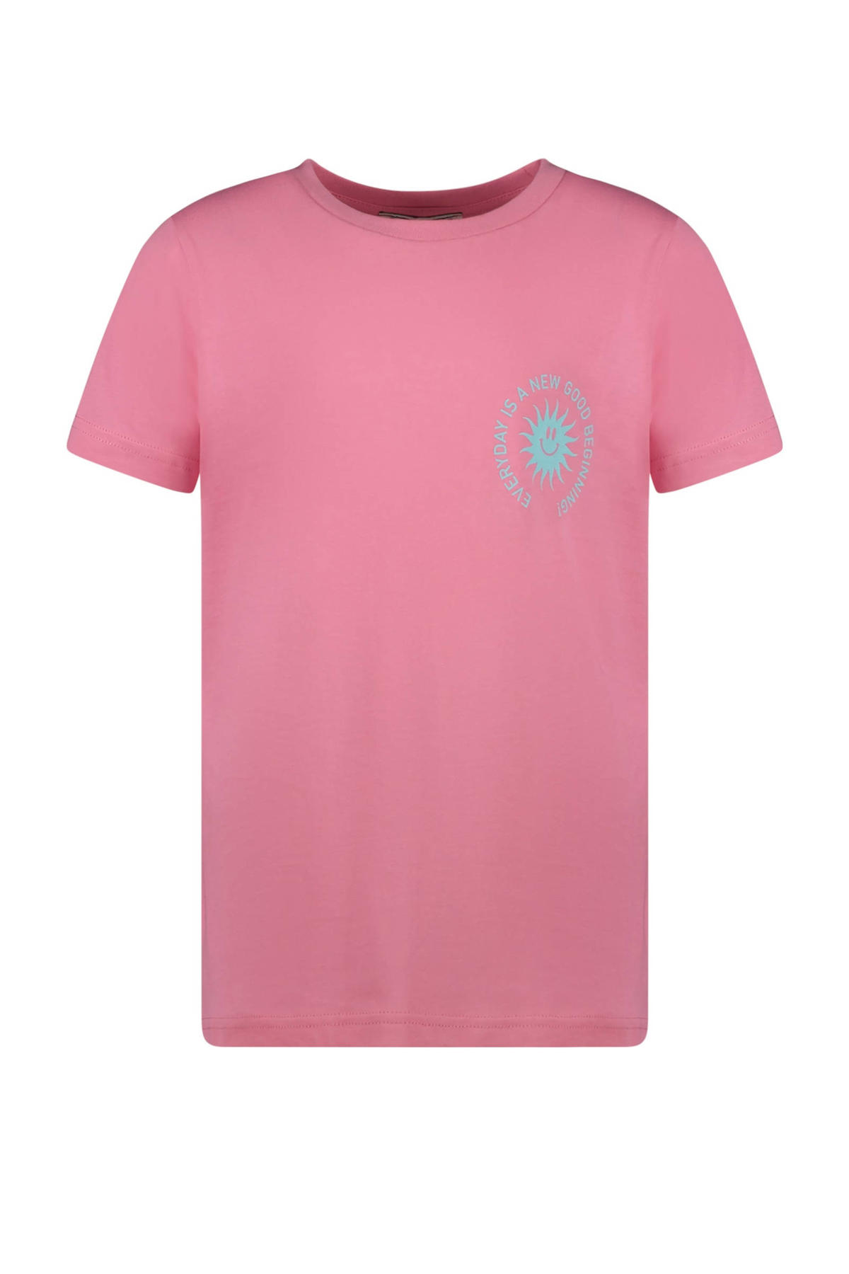 Cars T-shirt KYI met backprint lichtroze | kleertjes.com