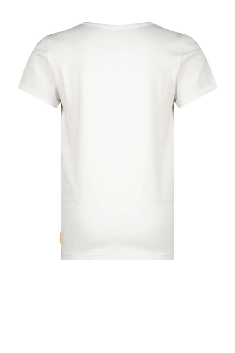 Vingino shortama Wikke wit/oranje/lichtblauw | kleertjes.com