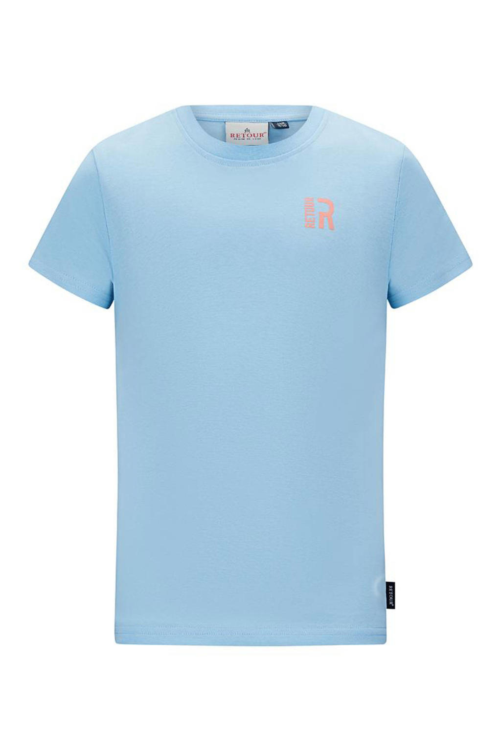 Retour Jeans T-shirt Abram lichtblauw | kleertjes.com Retour Jeans T-shirt Abram lichtblauw | kleertjes.com