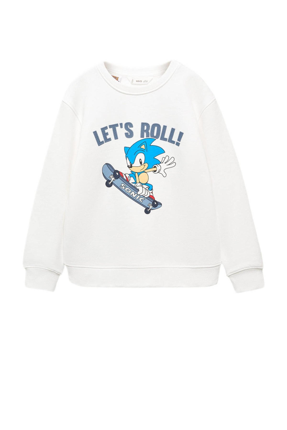 Mango Kids Sonic sweater wit kopen? | Morgen in huis | kleertjes.com