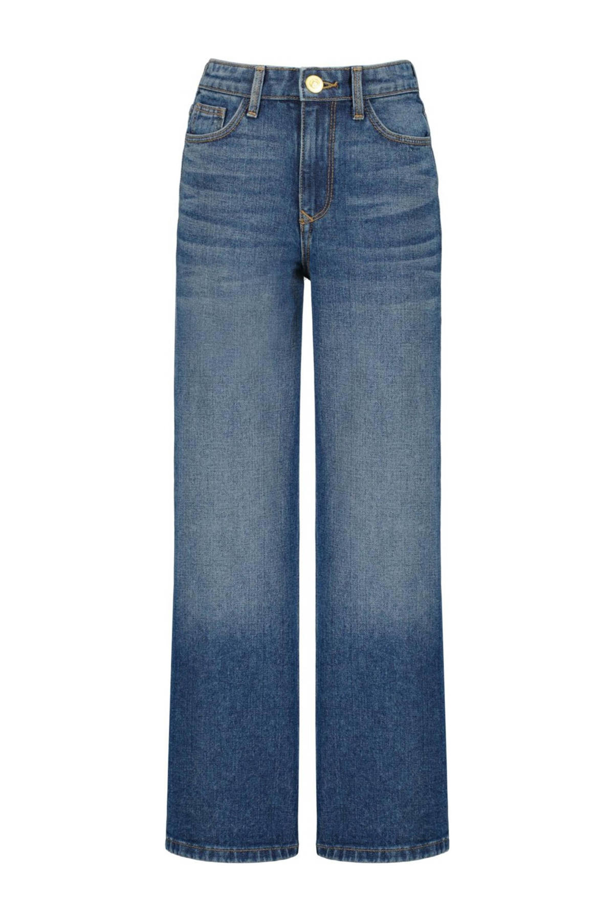 Raizzed high waist loose fit jeans Miami mid blue stone | kleertjes.com