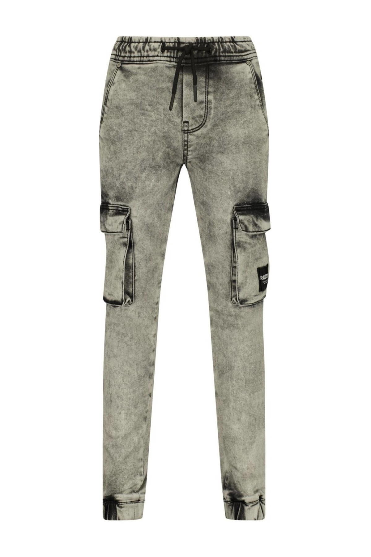 Raizzed slim fit jeans Shanghai mid grey stone | kleertjes.com