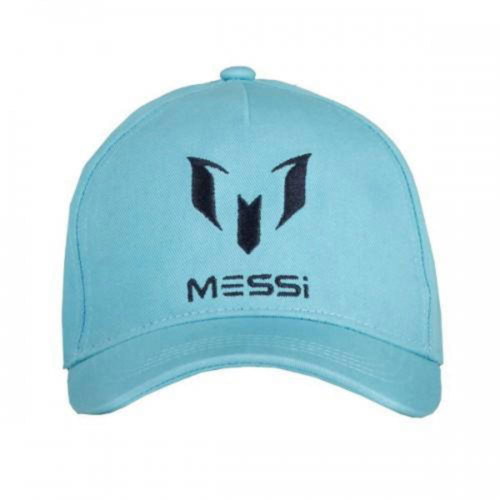 Vingino x Messi pet met logo lichtblauw | kleertjes.com