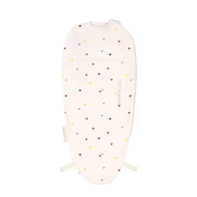 Puckababy The Original Piep inbakerslaapzak Hearts Confetti 0-3 mnd ...