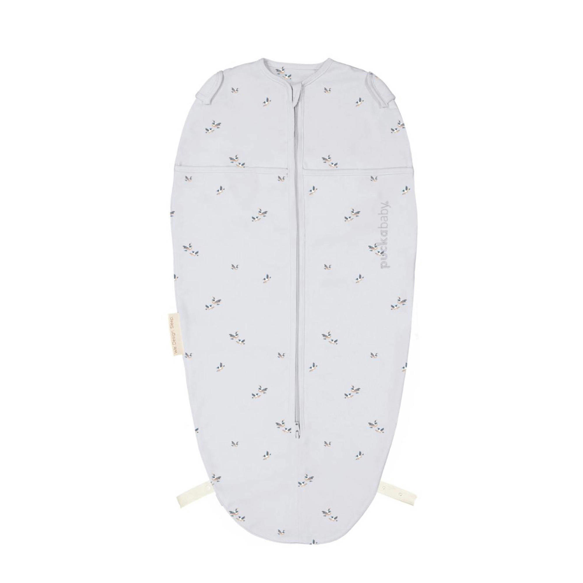 Puckababy The Original Mini inbakerslaapzak Birds 3-6 mnd | kleertjes.com