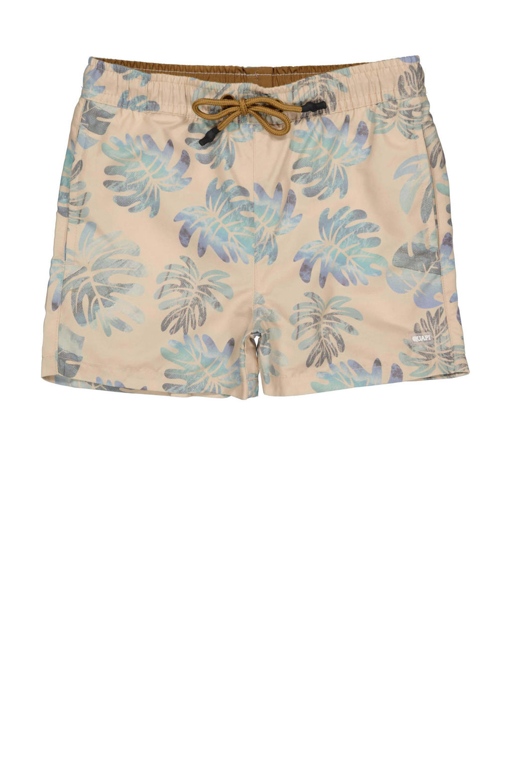 Quapi zwemboxer BLEON zand/blauw | kleertjes.com